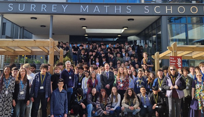 SuMS moves in to our permanent home! - Surrey Maths School